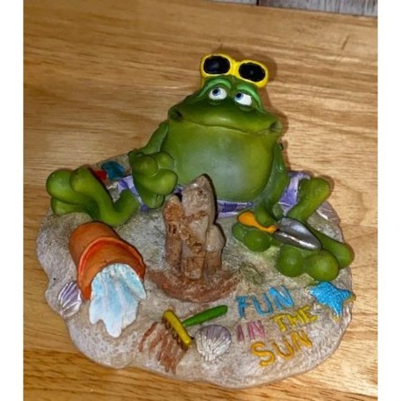 Russ | Accents | Russ Toadily Yours Frog Sandcastles Beach Doug Harris ...